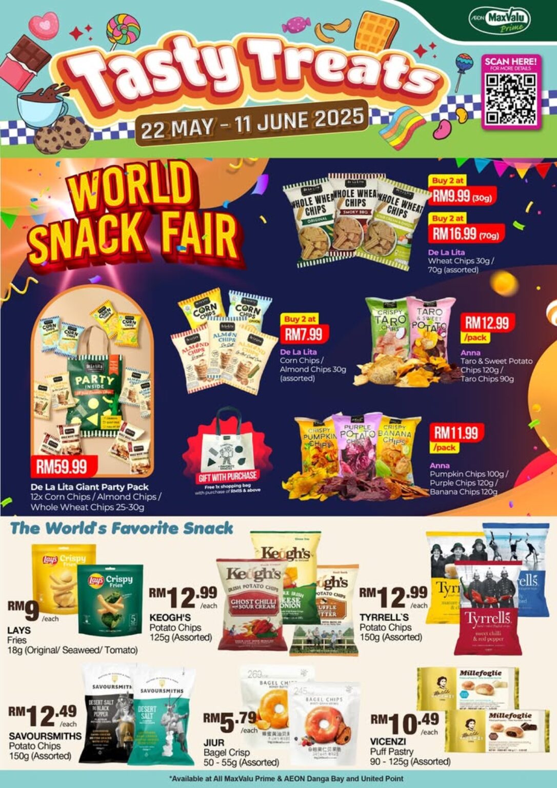 Irresistible Global Snack Festival at AEON MaxValu Prime – May to June 2025