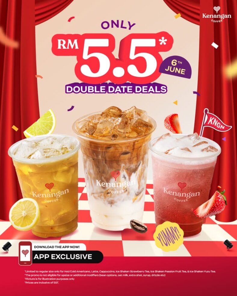 Enjoy Delicious Deals at Kenangan Coffee: RM5.50 Selected Drinks in June 2025!