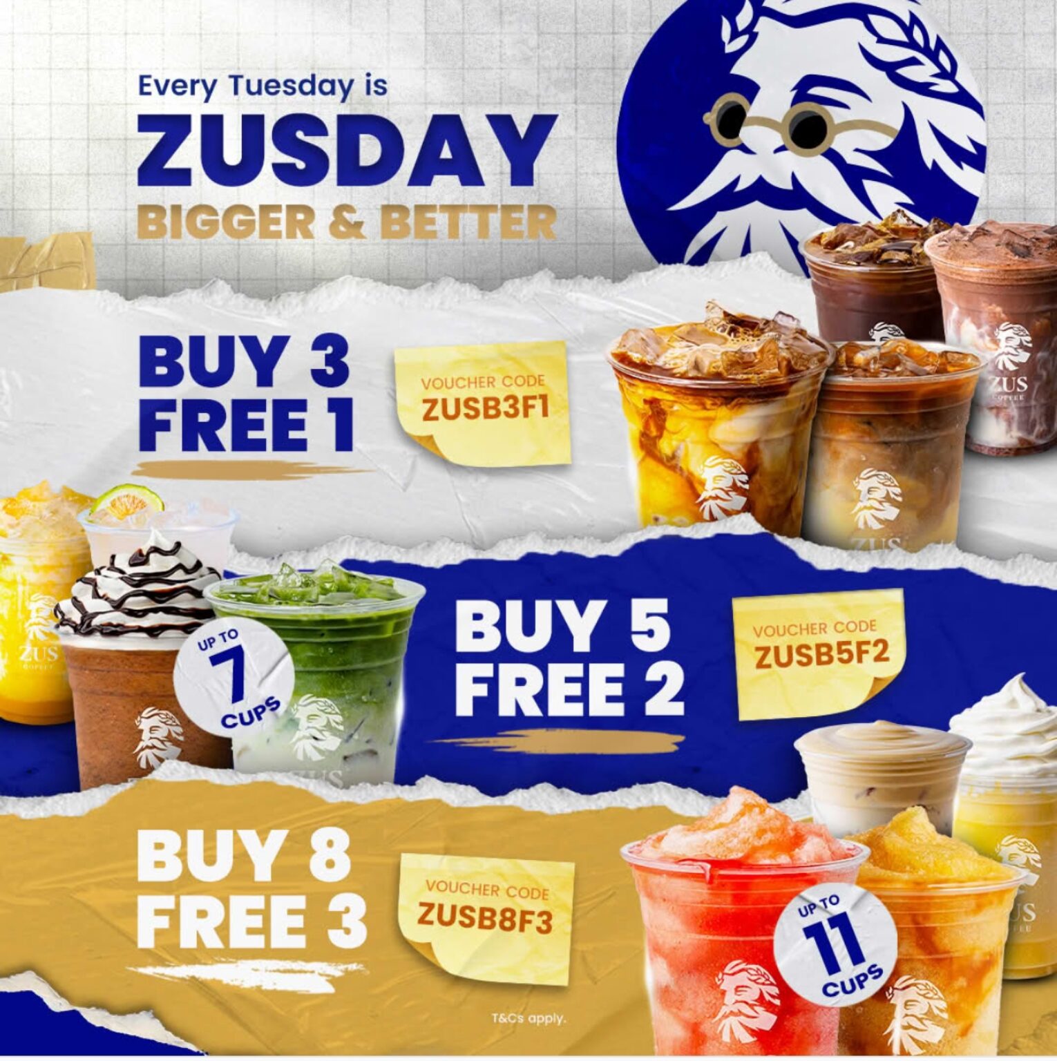 ZUSDAY by ZUS Coffee – The Best Coffee Deals Every Tuesday!
