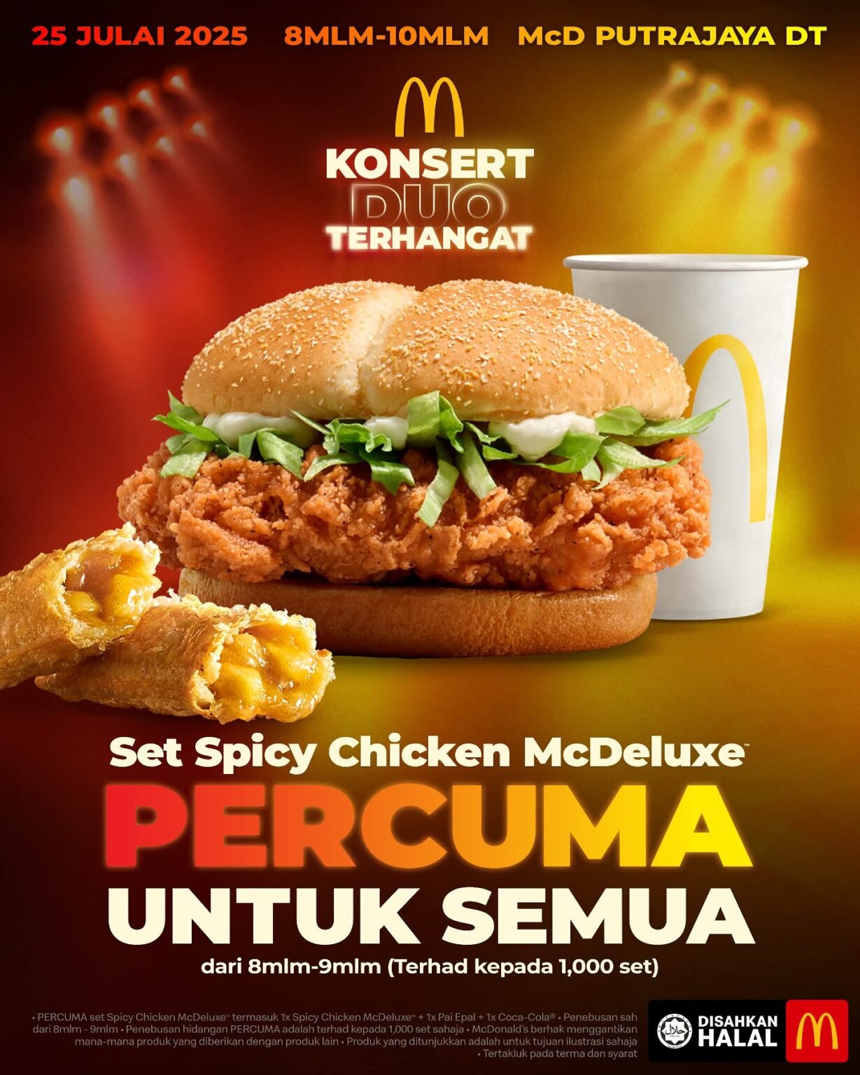 Get Ready for McD’s Hottest Night Yet – FREE Spicy Chicken McDeluxe Set ...